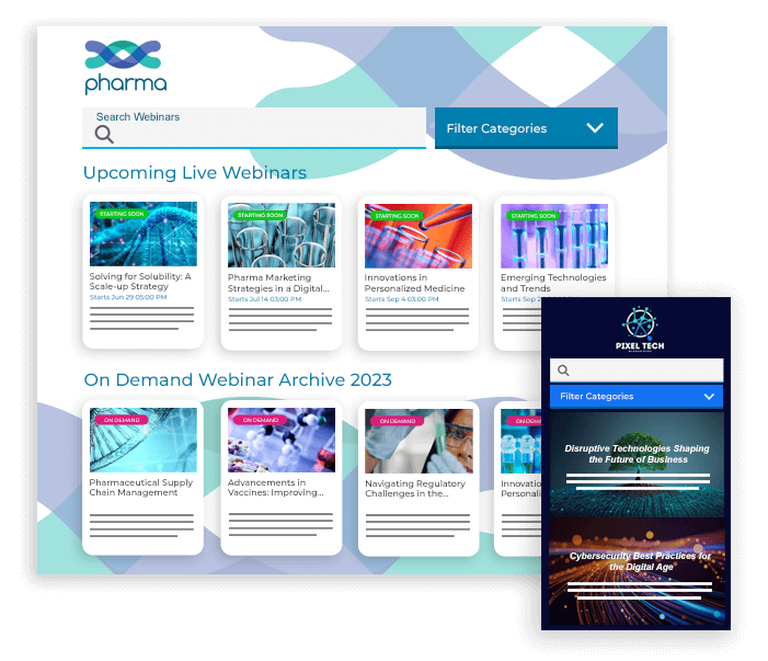 WorkCast | Digital Events | Products